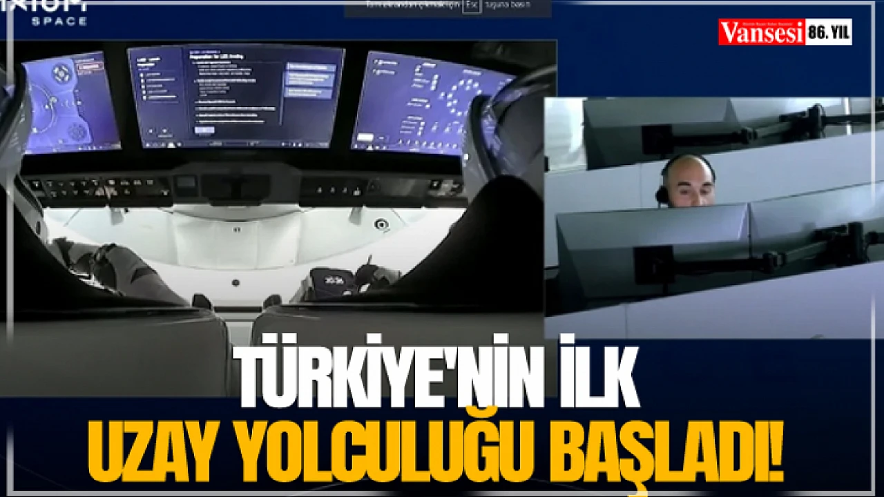 Türkiye'nin ilk uzay yolculuğu başladı! Türkiye'nin ilk uzay yolculuğu başladı!